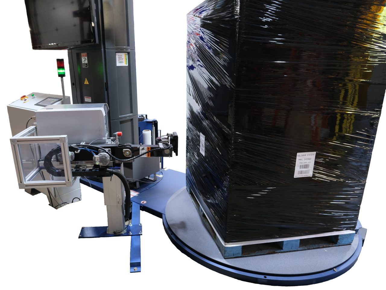 Wraptor360 Wrapper Label Applicator - Kolinahr Systems Inc